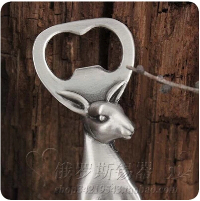kangaroo shape metal bottle opener bar tools for k... – Grandado