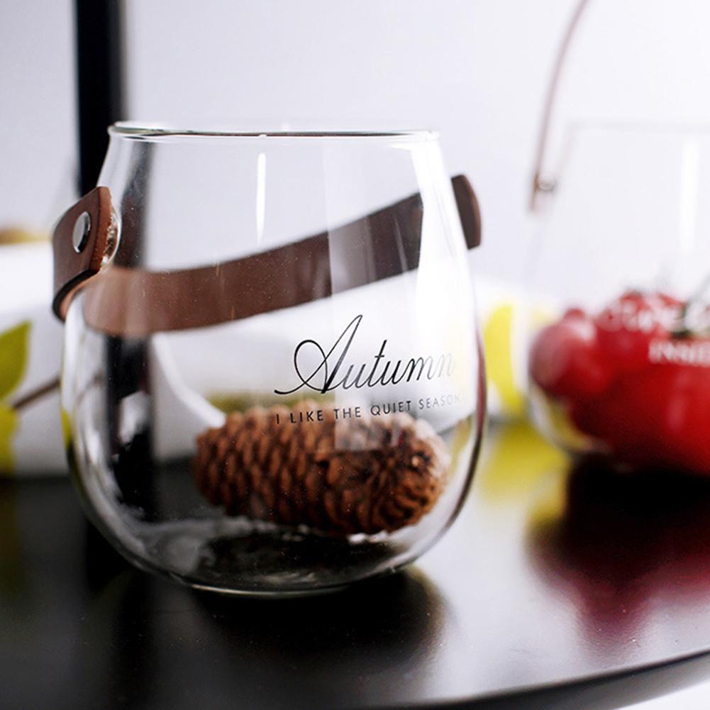 Unique Chic Nordic Glass Storage Jar Bottle With L... – Grandado