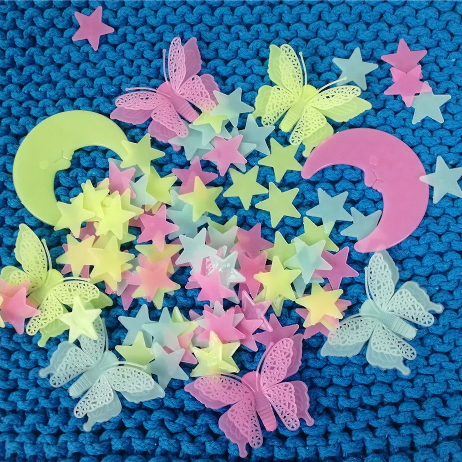 Luminous Stickers, Stars, Fluorescent Wall Sticker... – Grandado