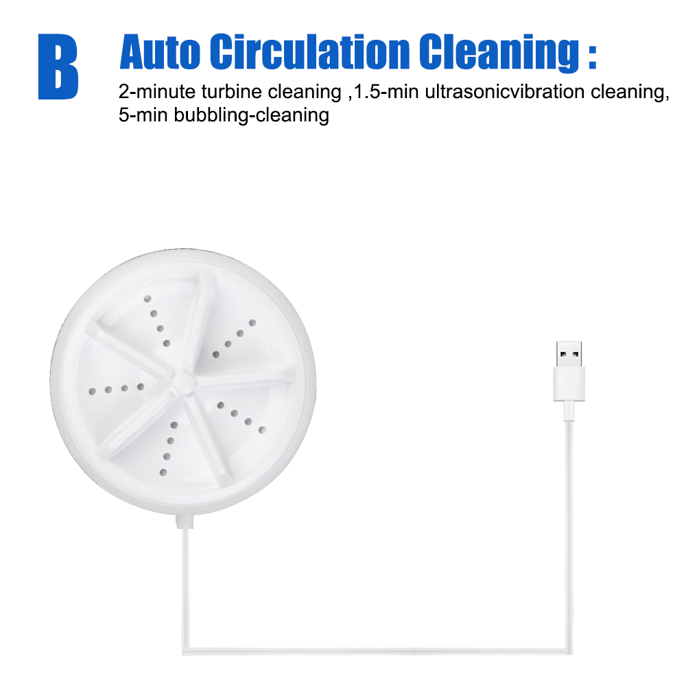 With USB Cable Removes Dirt Washer Clothing Cleani... – Grandado