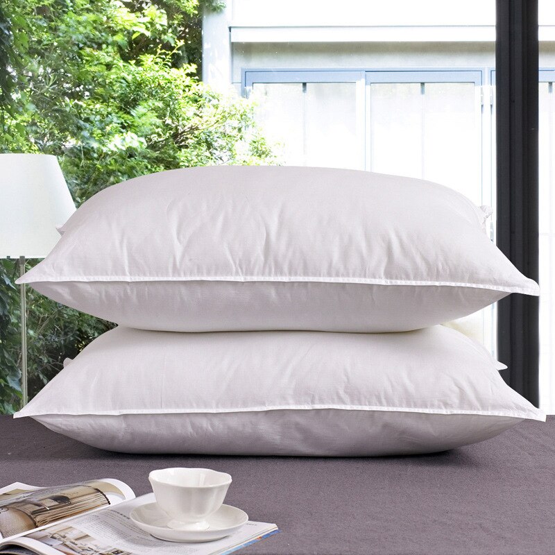 hotel cotton pillows, super soft solid color pillo... – Grandado