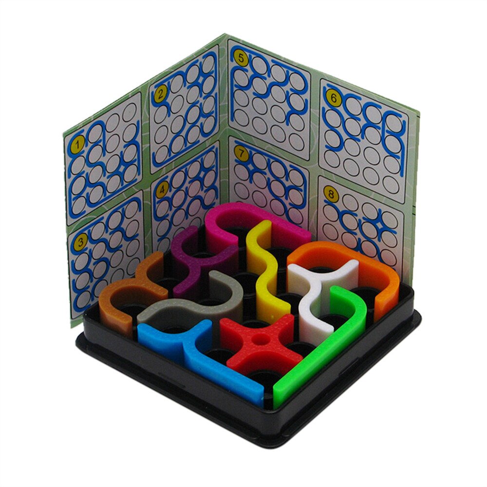 Crazy Curves Puzzle Toys Children Early Education ... – Grandado