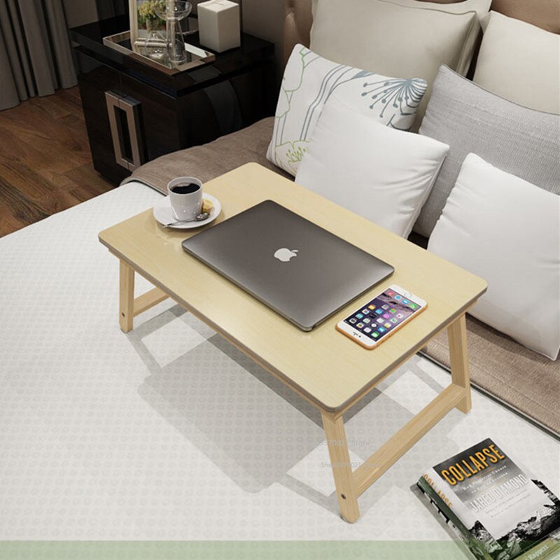 Solid wood Computer Desk Portable Folding Table La... – Vicedeal