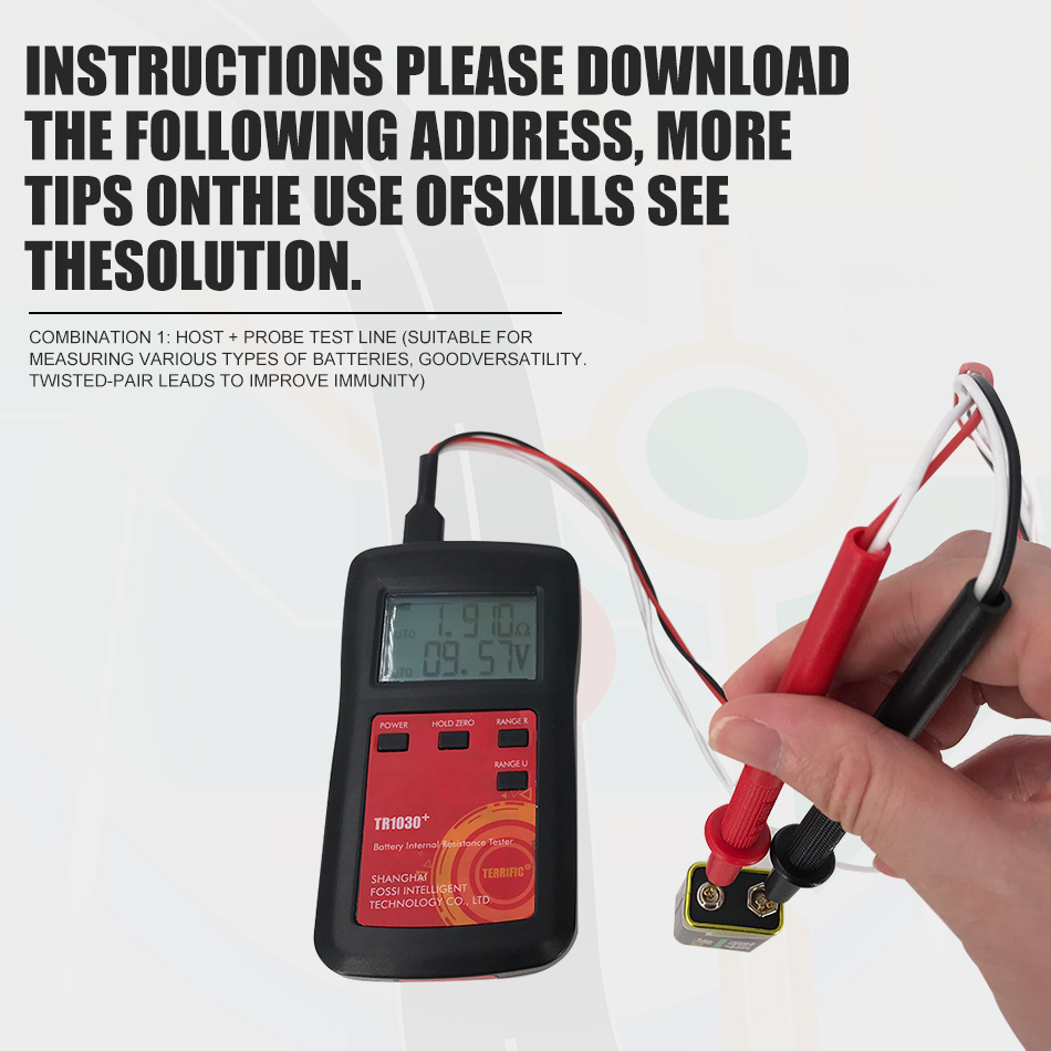 TR1030 Lithium Battery Internal Resistance Tester ... – Grandado