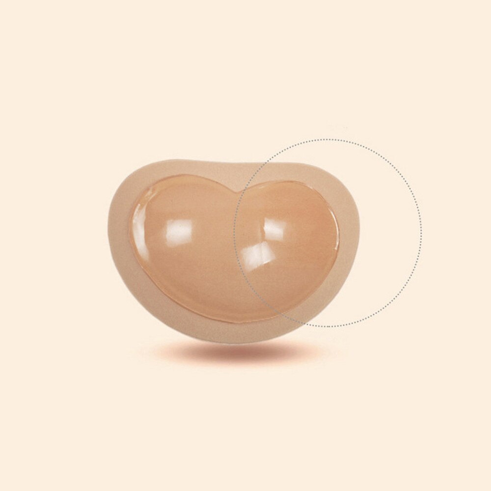 Invisible Heart Padding Bra Insert Pads Push Up Si Vicedeal