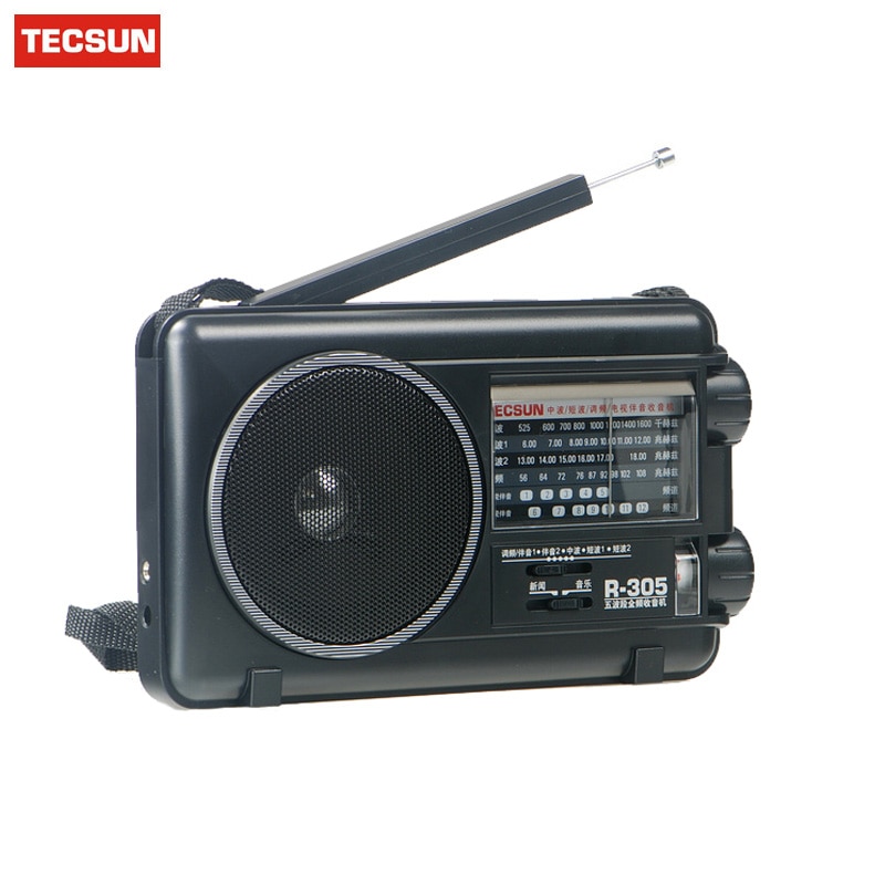 Original Tecsun R-305 R305 Full Band Radio Digital... – Grandado