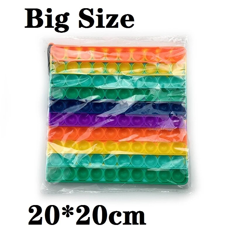 Super Big Size Pops It Push Bubble Fidget Toys Aut... – Grandado