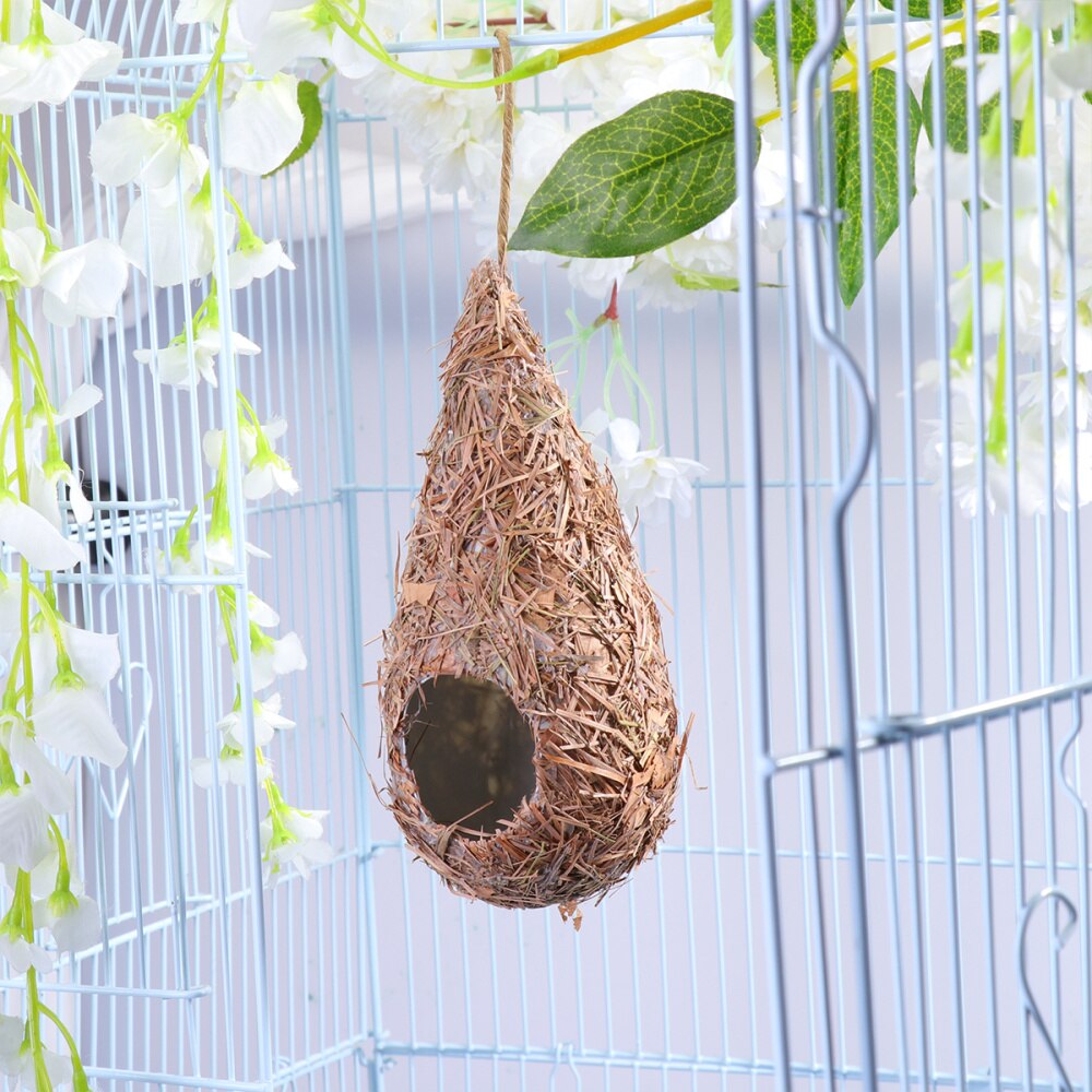 2pcs Artificial Grass Weaving Nest Hanging Birds L... – Grandado