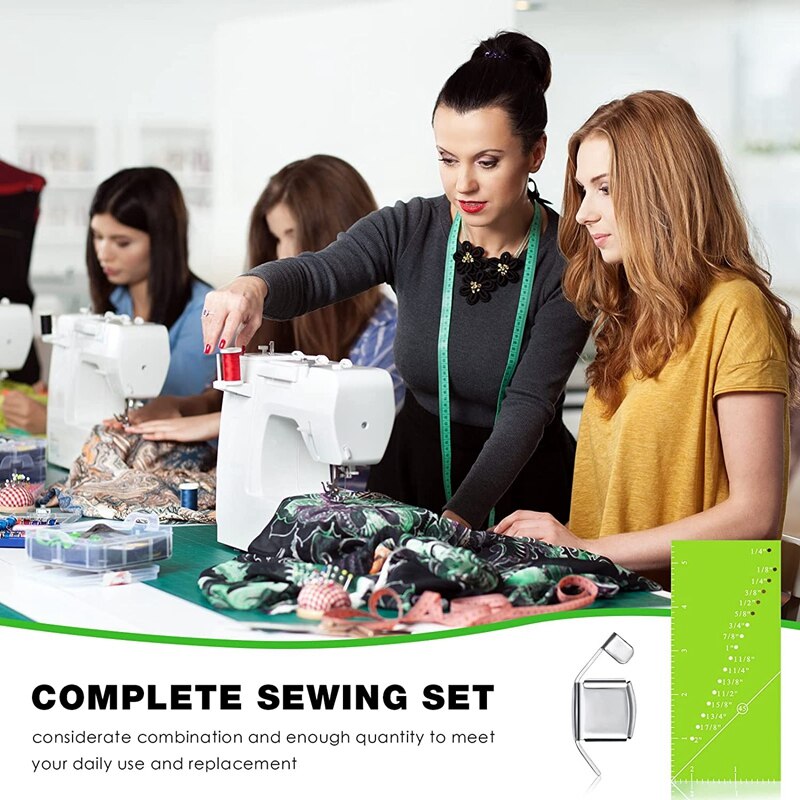 4 Pieces Seam Guide Ruler Set Include 2 Quilting S... – Grandado