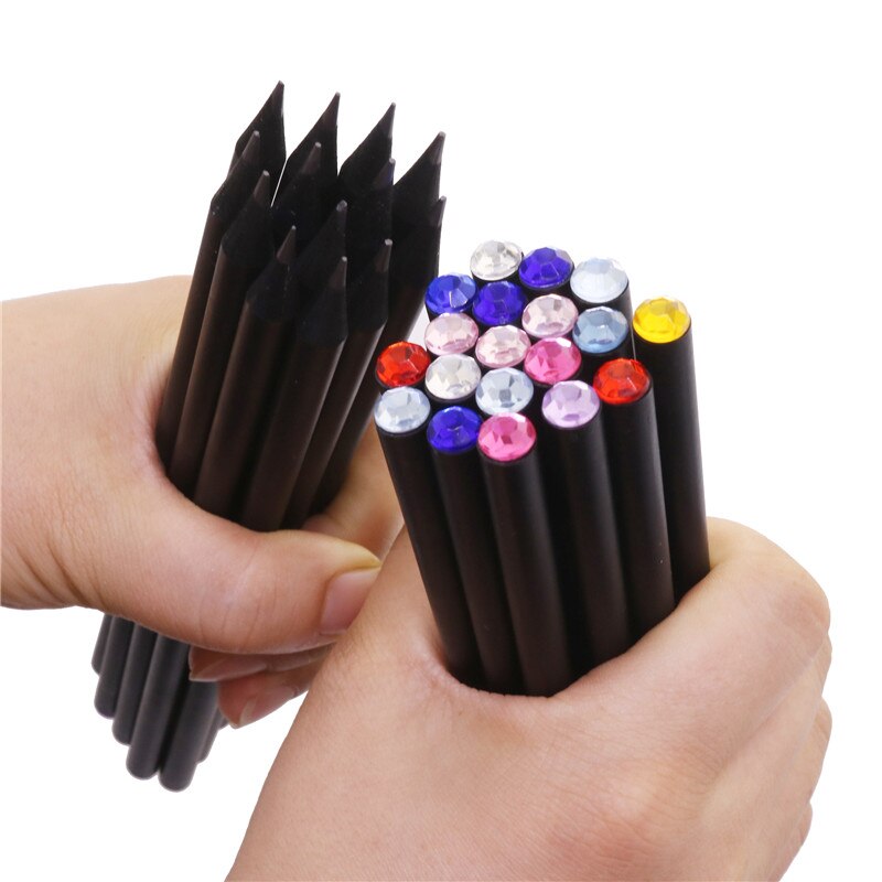 5Pcs/Set Pencil Hb Diamond Color Pencil Stationery... – Grandado