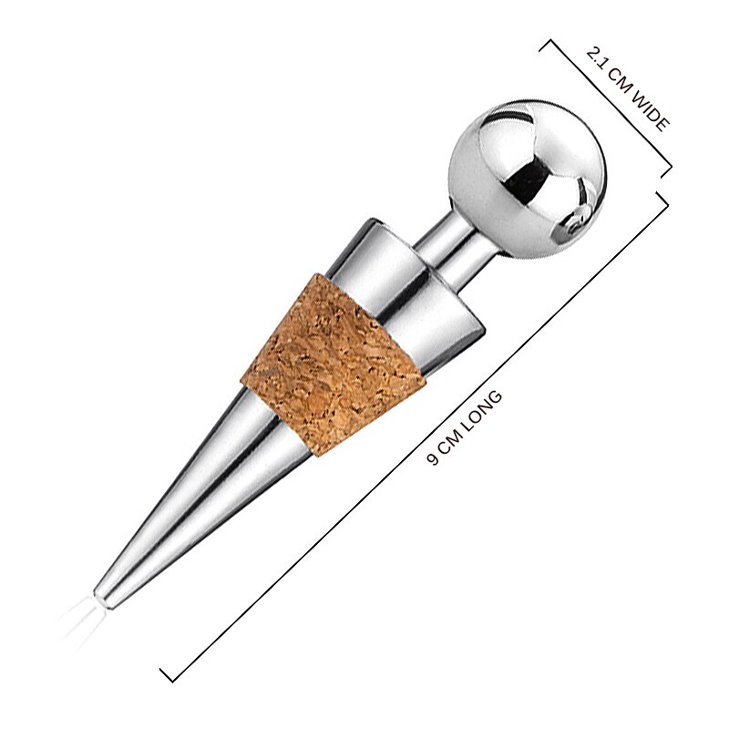Metal Wine Corks Champagne Stopper Metal Champagne... – Grandado