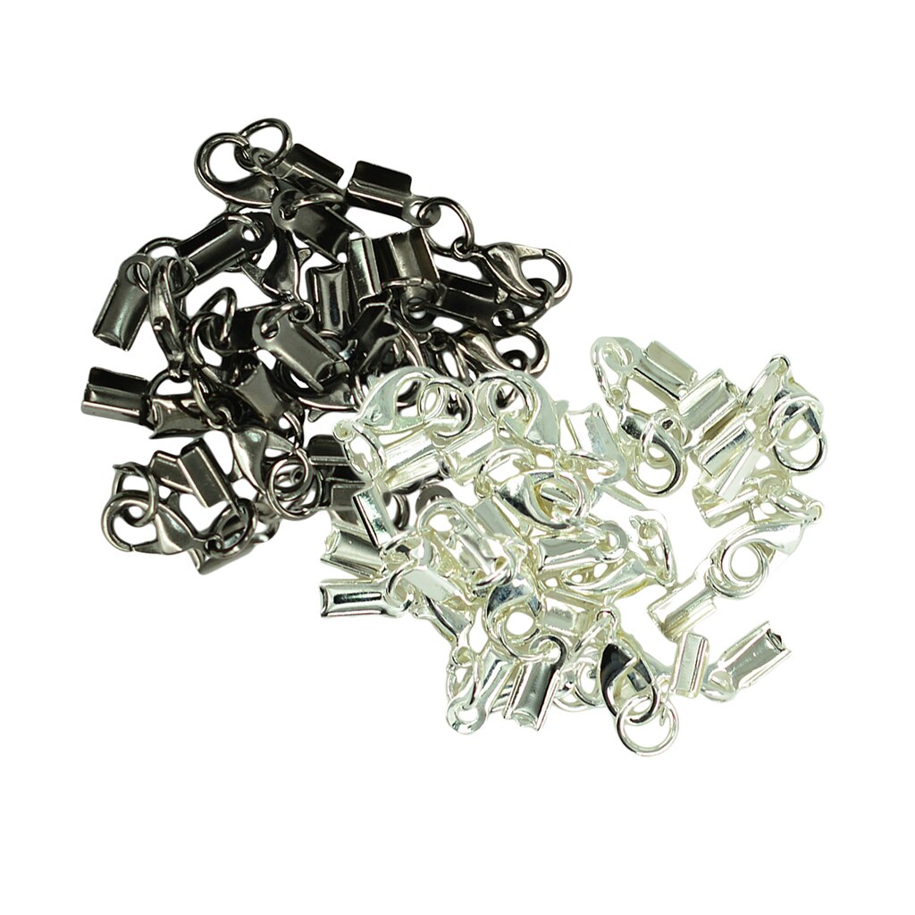 24 Stuks Multicolor Karabijnsluiting Lederen Krimp... – Grandado