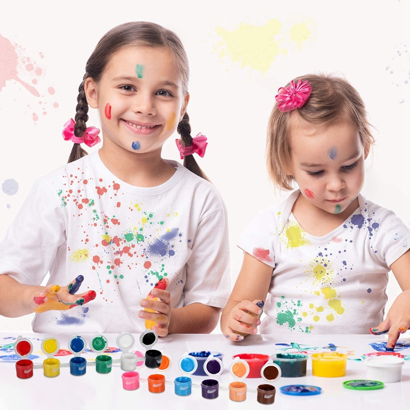 30 Strips 180 Pots Paint Pots Strips 3 Ml Mini Pai... – Grandado