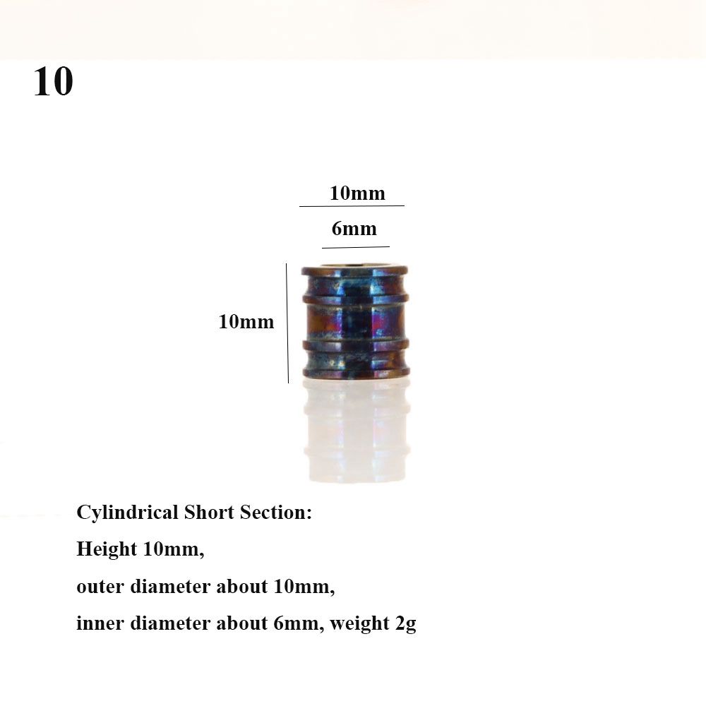 Colorful Titanium Alloy TC4 Knife Beads Knife Lany... – Grandado