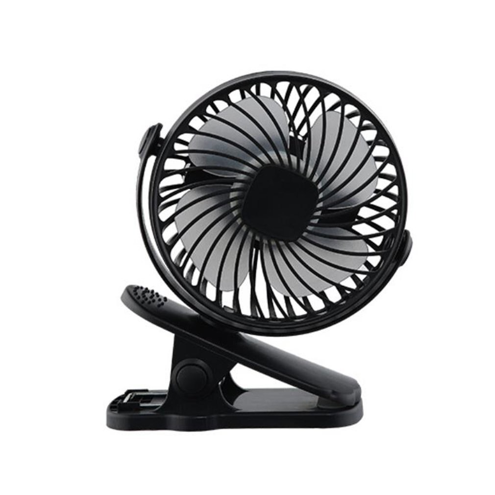 Portable USB Rechargeable Car Mini Clip Small Fan ... – Vicedeal