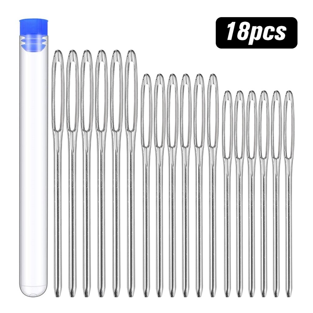 18 Pieces Sewing Needles Knitting Tapestry Needle ... – Vicedeal
