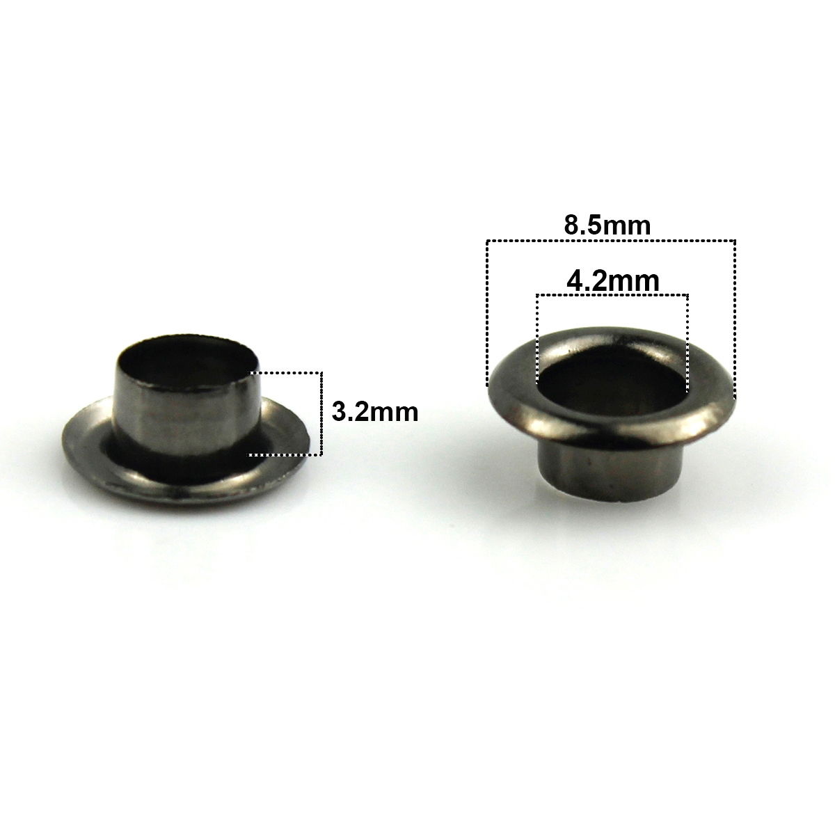 100sets 4.5mm Brass Eyelet with Washer Leather Cra... – Grandado