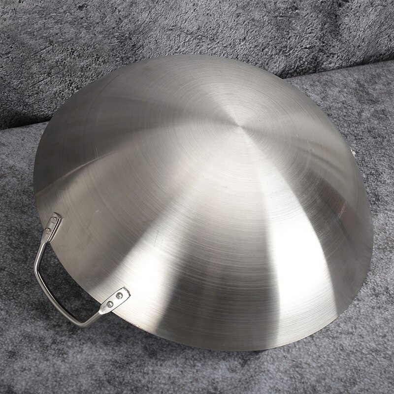 38 40Cm Dikker Wok Pan Home Tuin Non-stick Koekenp... – Grandado