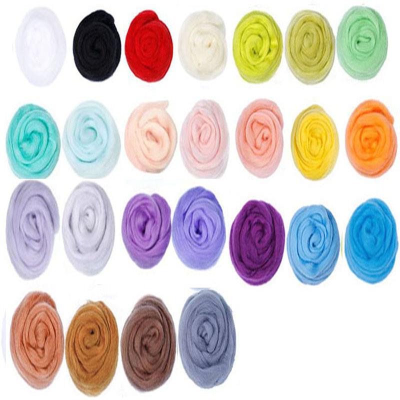 25 Kleur Naaldvilten Kit Wol Vilten Gereedschap Ha... – Grandado