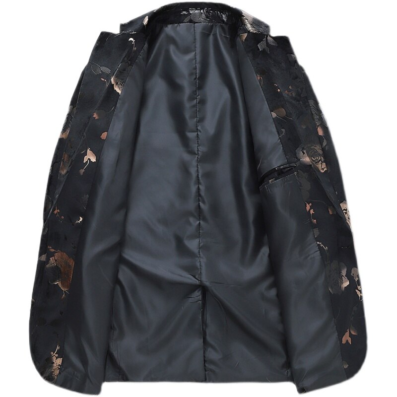 Mens Floral Blazer Dress Wedding Suits 6XL Luxury ... – Grandado