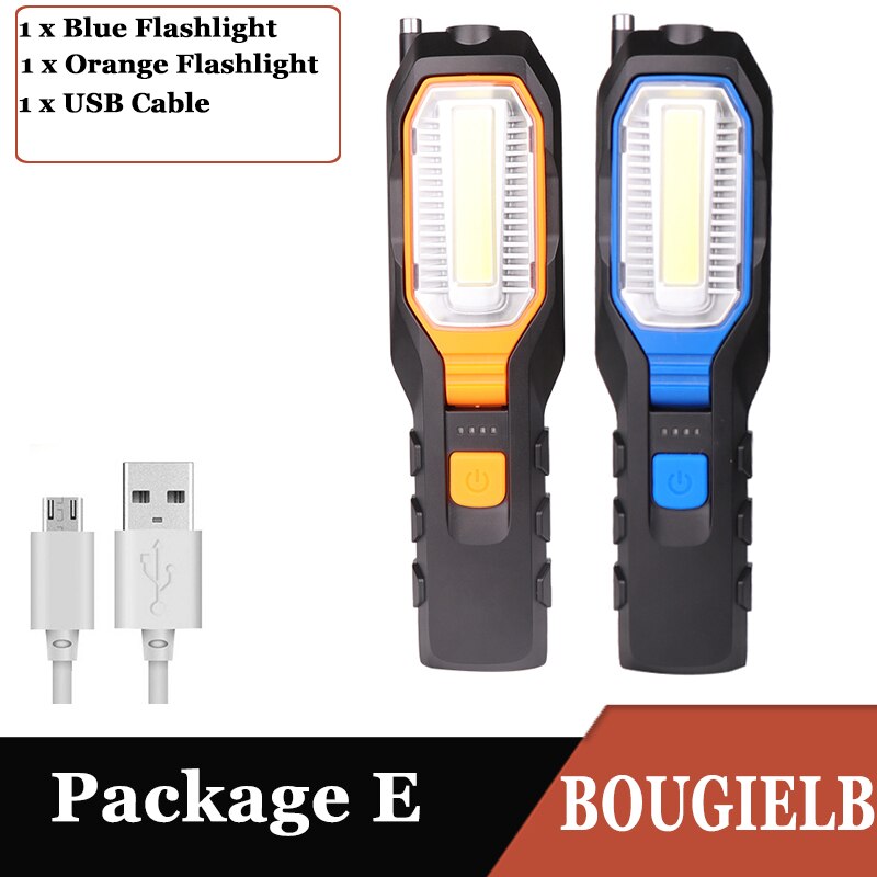 COB LED Work Light USB Rechargeable Power Adjustab... – Grandado