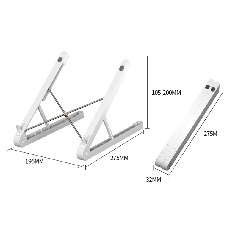 Portable Laptop Stand Notebook Foldable Holder 6 G... – Grandado