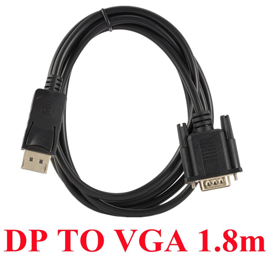 1.8M Displayport Dp Naar Vga Converter Kabel Conve... – Grandado