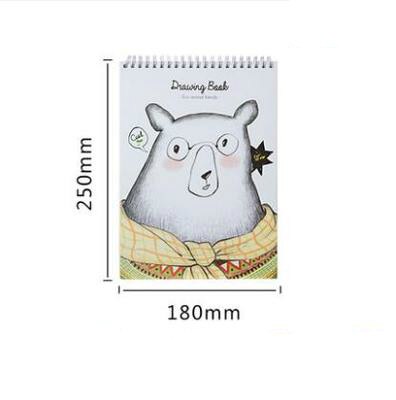 DELI Drawing Paper Student Sketch Book Kawaii Cart... – Grandado