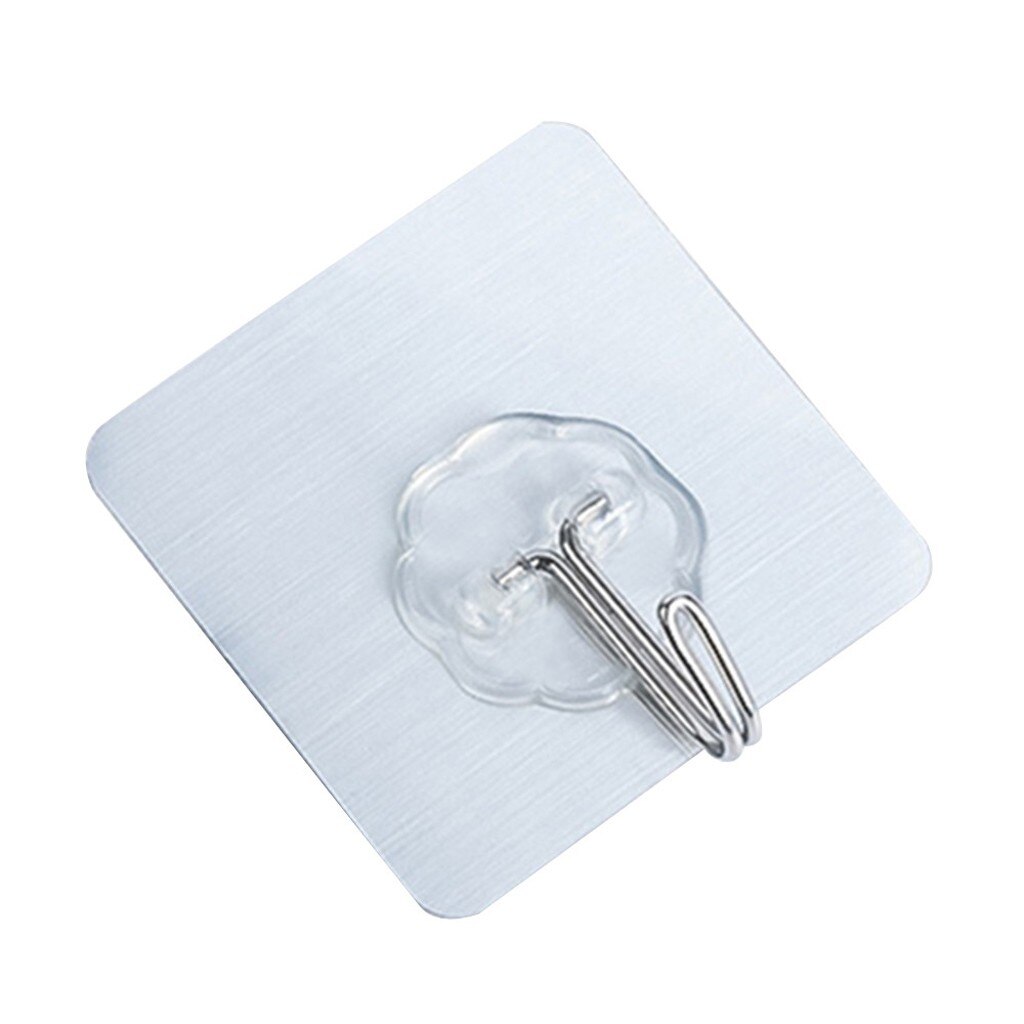 Adhesive Wall Hooks Reusable Duty Sticky Hooks For... – Vicedeal