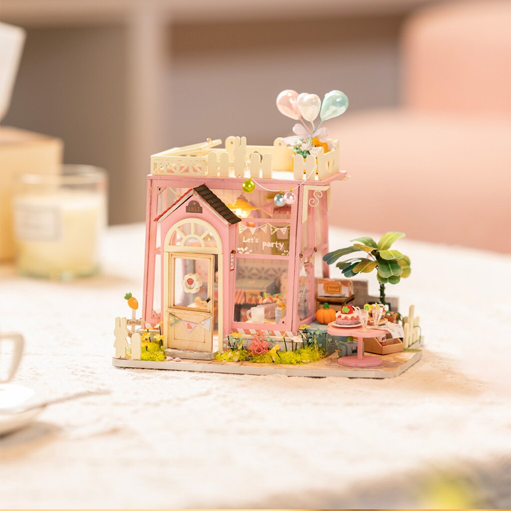 DIY Handcraft Dollhouse with Realistic Furniture K... – Grandado