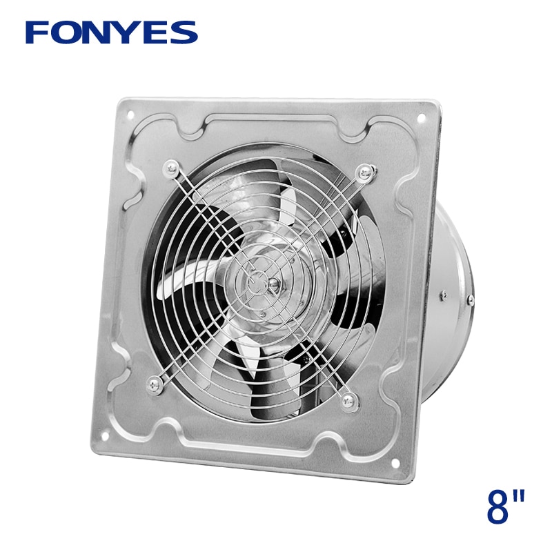 8 inch stainless steel panel fan industrial ventil... – Grandado
