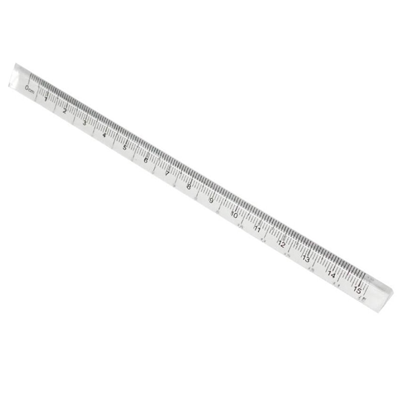15cm Transparent Straight Ruler Students Stationer... – Vicedeal