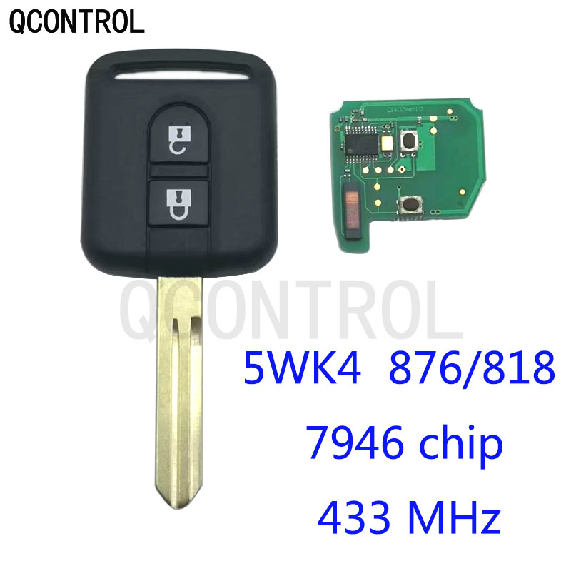 QCONTROL Car Remote Key for NISSAN Cabstar F24M Mi... – Grandado