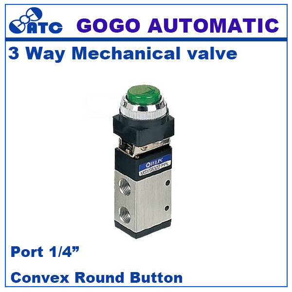 2 position 3 way hand brake valves 1/4 inch Manual... – Vicedeal