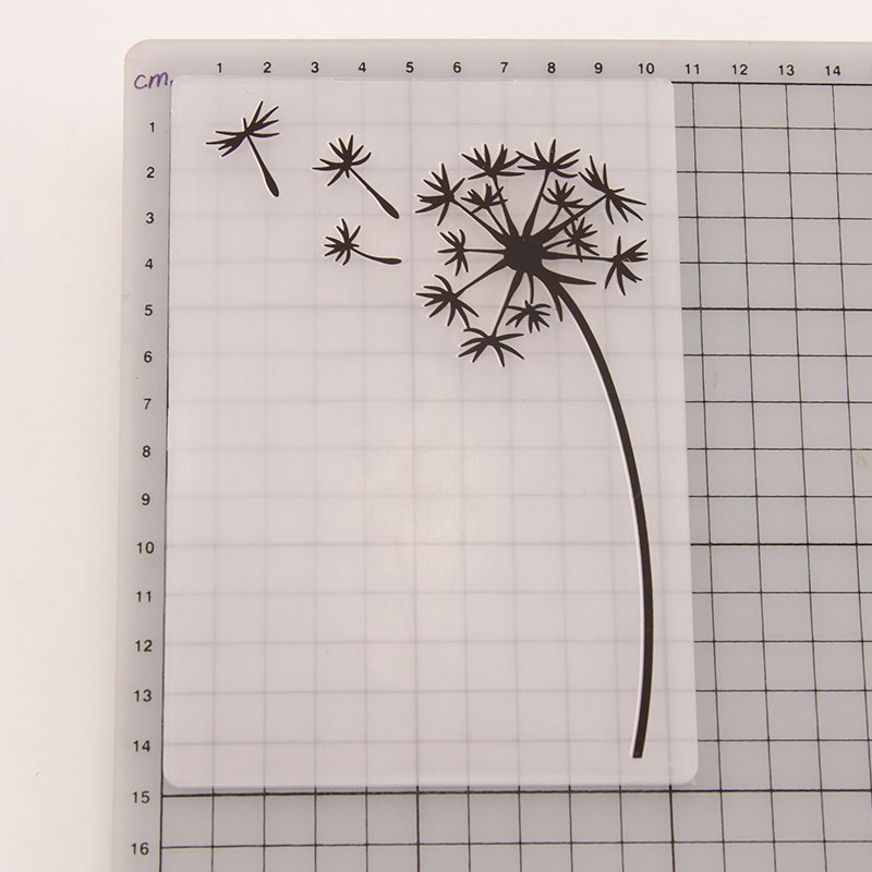 Dandelion Plastic Embossing folders Background Tem... – Vicedeal