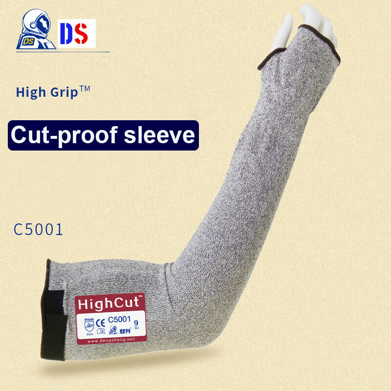 1 Pair Level 5 Cut Resistant Arm Guard Unisex Safe... – Grandado