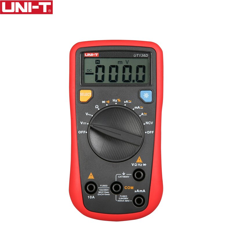 UNI-T UT136D Modern Digital Multimeters NCV Test A... – Vicedeal