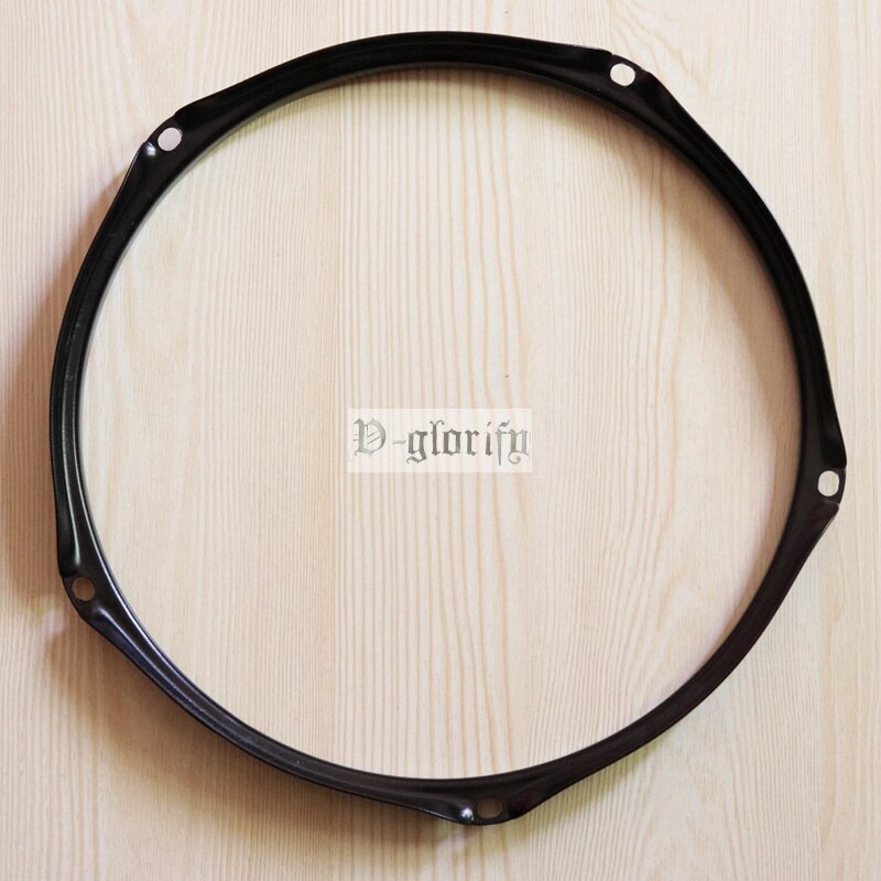 black color 8inch/10inch 5 hole iron snare drum ri... – Grandado