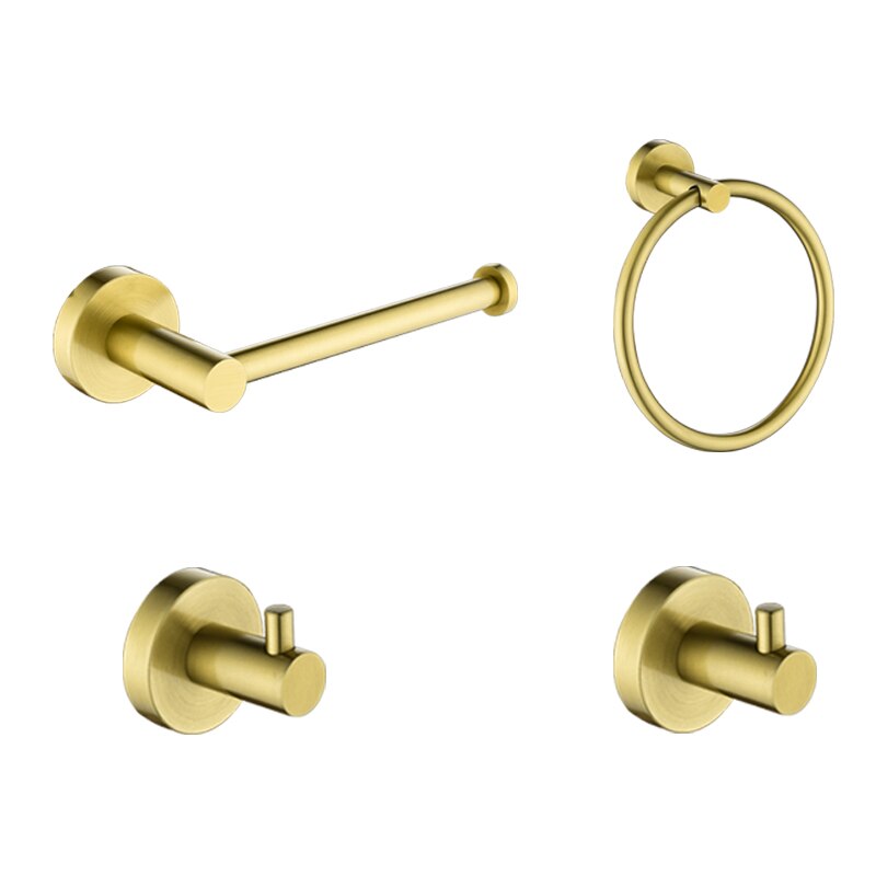 Brushed Gold Stainless Steel Bathroom Hardware Han... – Grandado