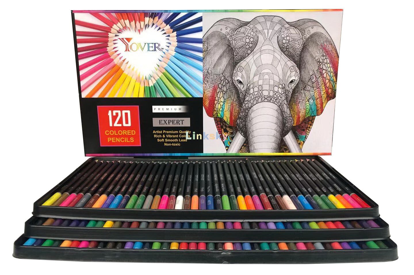 Yover 120 Premium Art Colored Pencil Set,Drawing a... – Vicedeal