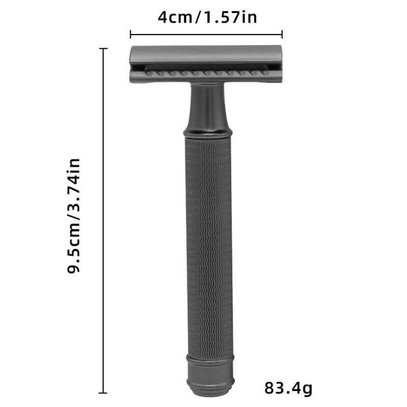 Short Handle Clic Safety Razor Double Edge Mens Sh... – Grandado