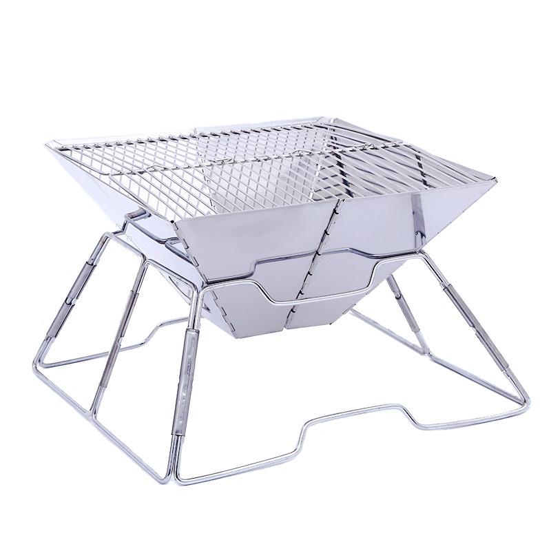 Folding BBQ Grill Portable Compact Charcoal Barbec... – Grandado