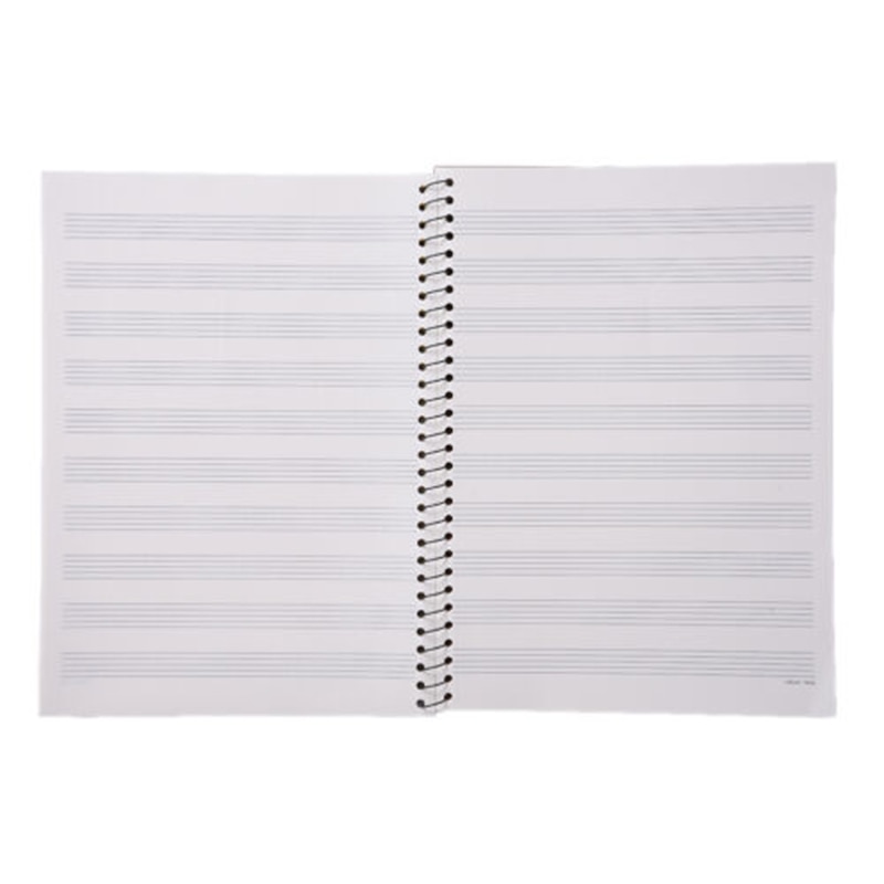 100 Pages Piano Style Staff Not Music Manuscript P... – Grandado