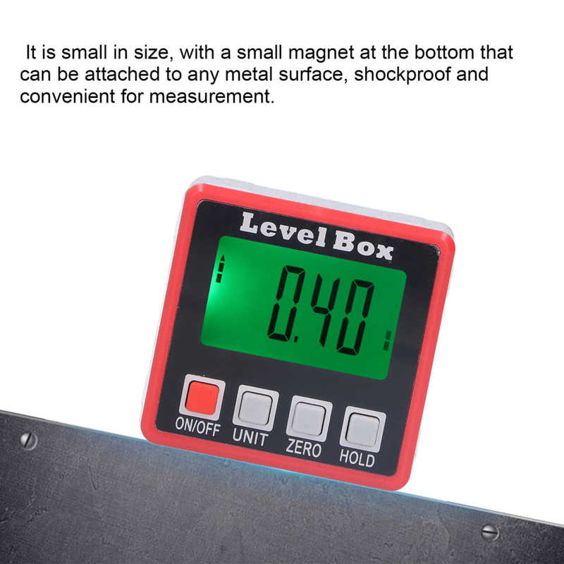 Goniometer 360 degree mini digital level angle met... – Grandado