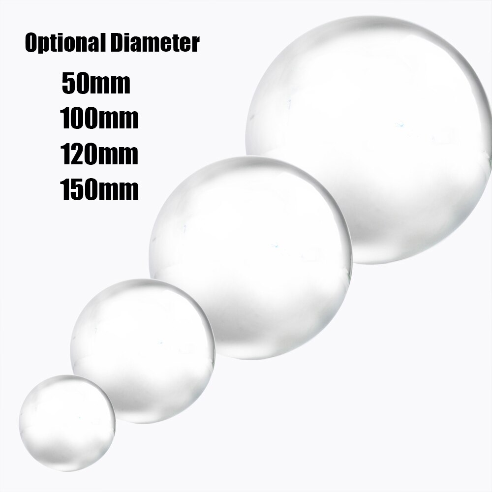 50mm High Gloss Glitter Stainless Steel Ball Spher... – Grandado