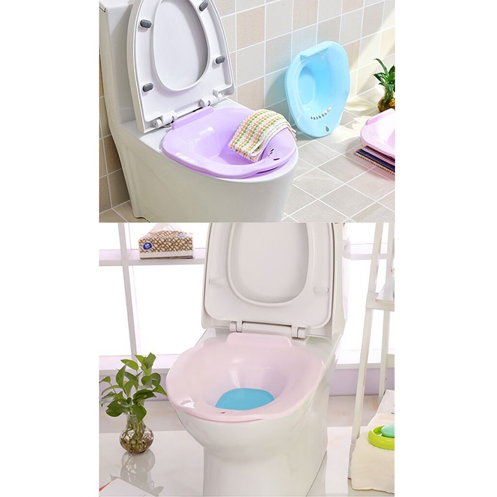 Pack of 2 Poratble Hip Bath Tub Sitz Nursing Basin... – Vicedeal
