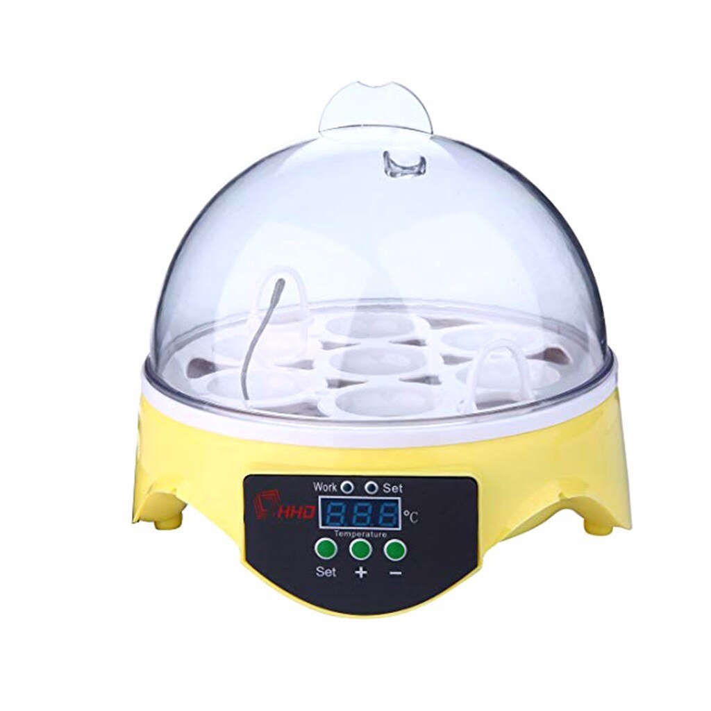 7 Eggs Capacity Chicken Eggs Bird Incubator Egg Ra... – Grandado