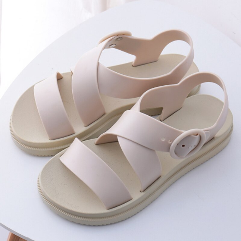 Sandales plates femmes chaussures gladiateur bout ... – Grandado