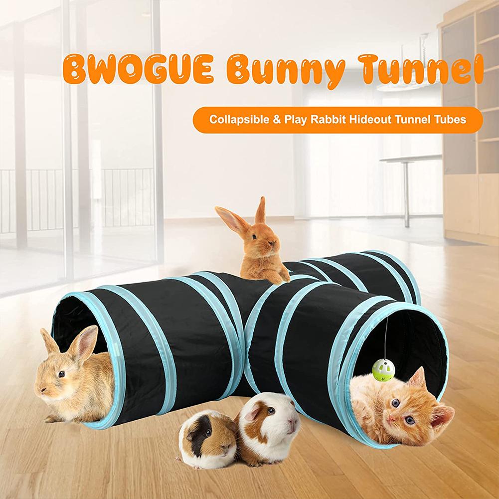 Cat Tunnels Tubes Foldable Bunny Hideout Pet Tent ... – Grandado