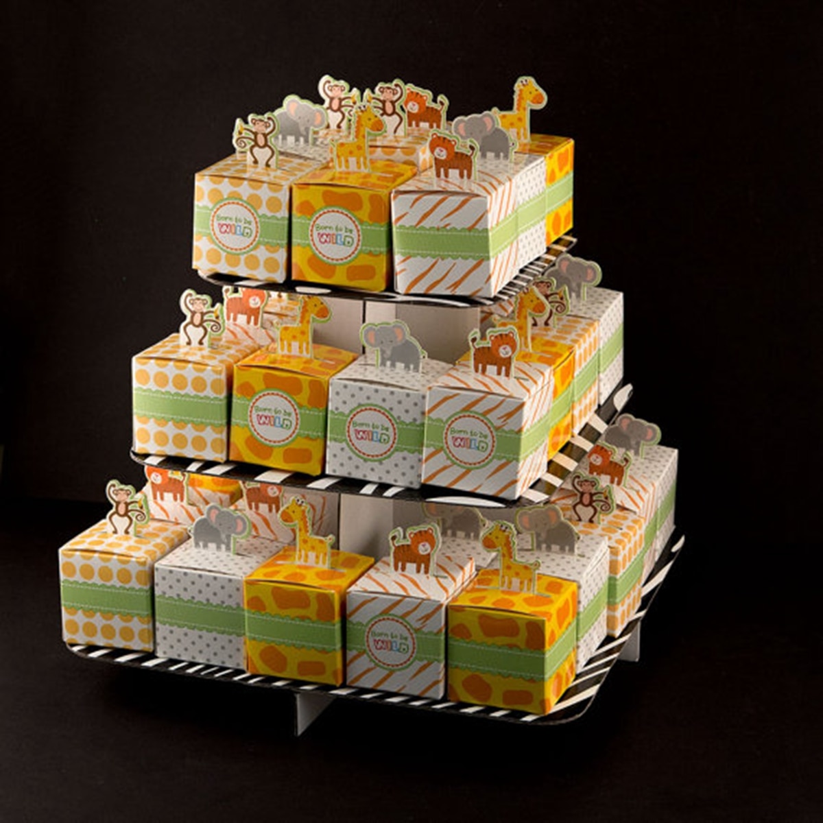 20pcs Animal Candy Boxes Wild One Birthday Party D... – Vicedeal